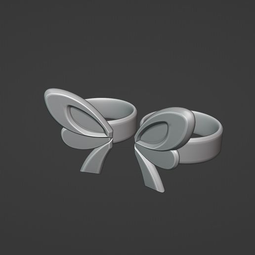 💍 Valorant Clove Rings・ STL File for 3D printing・Cults