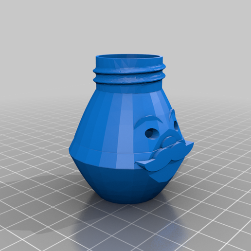 Free 3D file Santa Container for Bottle Cap 🎅 ・3D printer model to ...