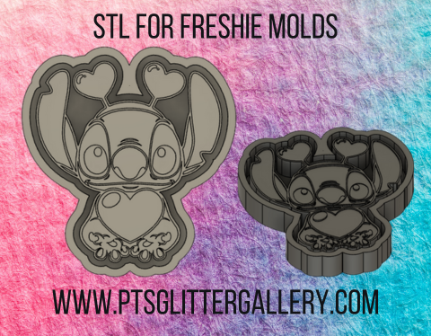 3MF file Vday Freshie stl 💝 ・3D printer design to download・Cults