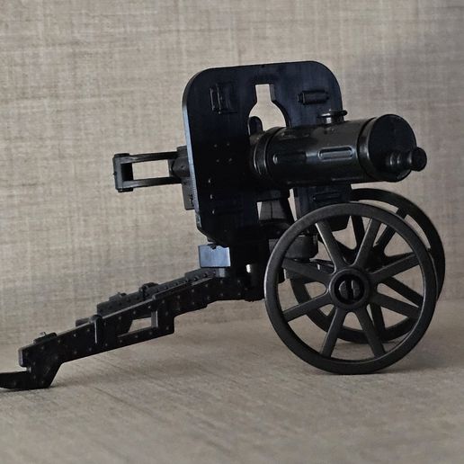 🔫 Vickers Mg COD WW2 Mega Construx Megabloks COD machine gun・ STL File ...