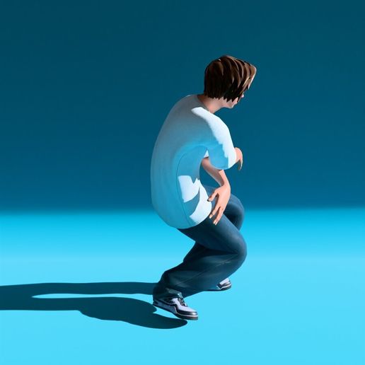 STL file Rubius OMG low poly 👾 (OBJ)・3D print object to download・Cults