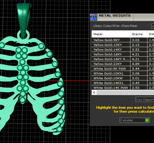 🔑 RIB CAGE DESIGN GOLDEN PENDANT 3D PRINTABLE MODEL・ STL File for 3D ...