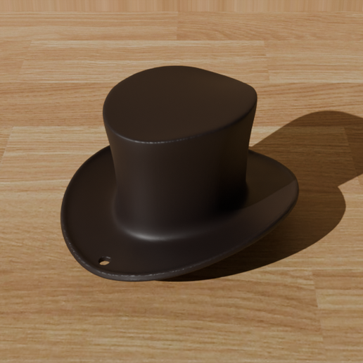 🔝 Top Hat Shade Keychain - Top Hat Shade Keychain・ STL File for 3D ...