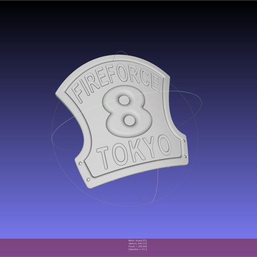 STL file Fire Force Helmet Shield Sign 🔥 (STEP)・3D print design to ...