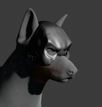 🦇 Bat Dog Helmet Ready to Print・ STL File for 3D printing・Cults