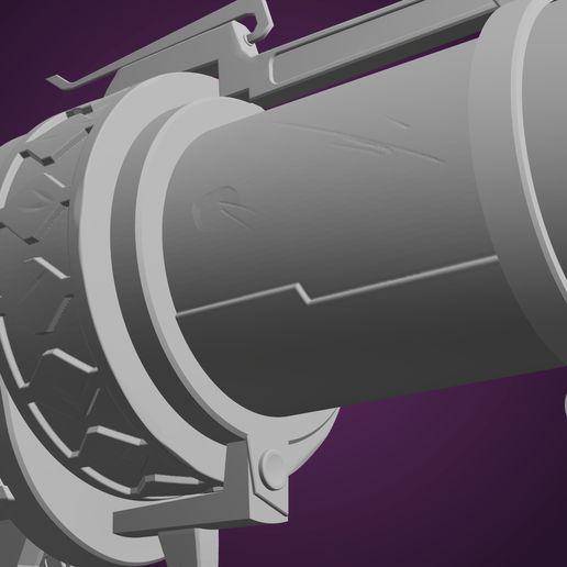 Download STL file jinx Zapper gun League of Legends Cosplay print 3D print model • 3D printing ...