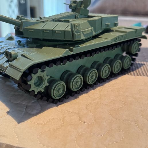 🪖 m60 roketsan mzk . turkish mbt full ready to print・3D Print with the ...