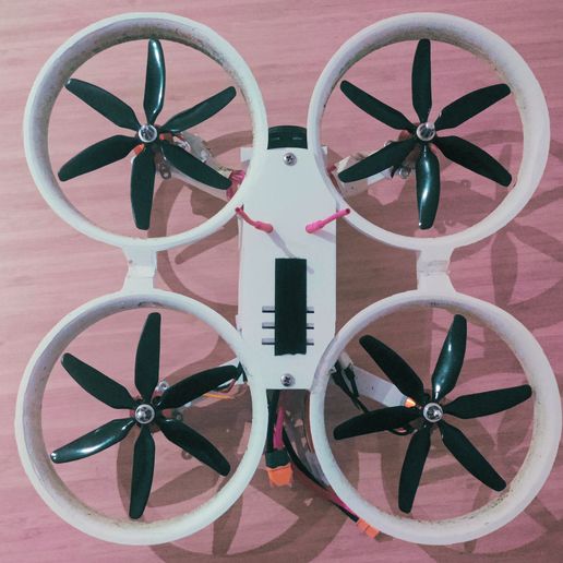 🖼️ 5 inch Quadcopter drone frame (Speedybee Compatible)・Free 3D File ...