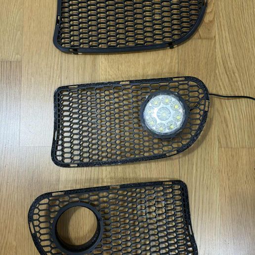 🏌️ VW Golf MK4 IV R32 JETTA front side grill cover with lights・ STL ...