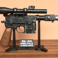 3D printable DL-44 Blaster support・Cults