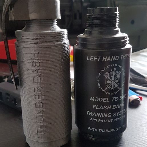 🌩️ Thunder B airsoft grenade shell READ DESCRIPTION・Free STL File for ...
