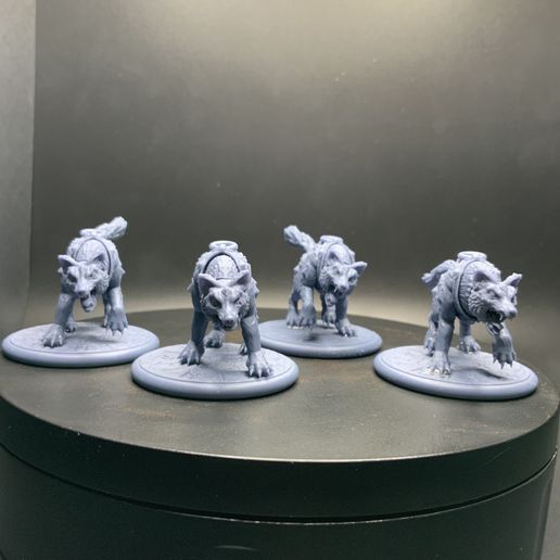 🛰 Chapter knights Viking wolves・ 3D File for ・Cults