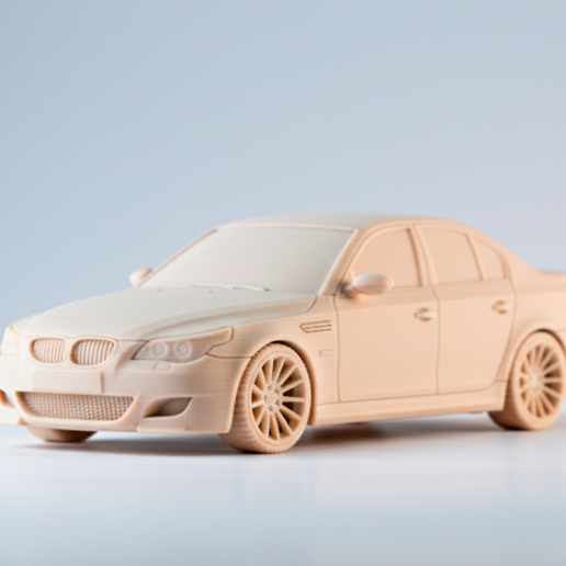 🚗 BMW M5 E60 Coche Modelo 3D・Archivo STL para Impresión 3D・Cults