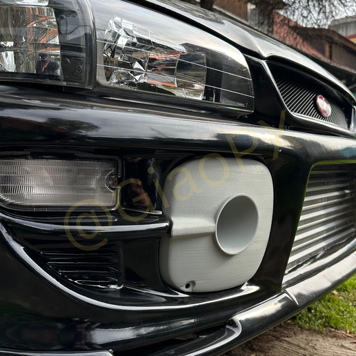 🌫️ Subaru Impreza GC8 V6 Fog Light Cover With 2 Inches Duct・ STL File ...