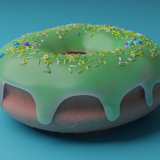3D file Donut 🍫 ・3D print design to download・Cults