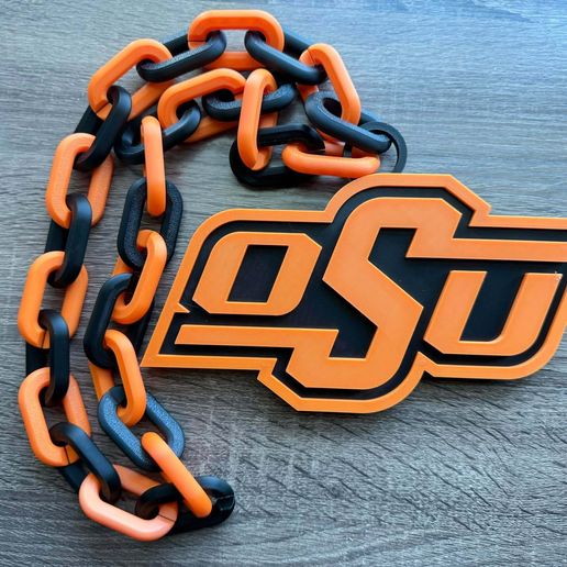 ⚽ Oklahoma State Cowboys Oversized Necklace, Pendant・ 3D File for 3D ...