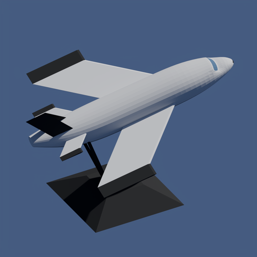 3D file Space Plane Low-poly 3D Model 🛰 ・Model to download and 3D print ...
