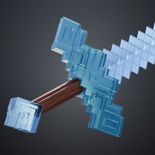 🎬 Minecraft Movie Sword・ 3D File for 3D printing・Cults