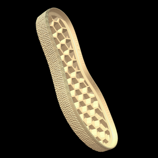 STL file SIZE 39 GAZELLE SHOES SOLE AND MAQUETTE STL AND IGS FILES 👟 ...