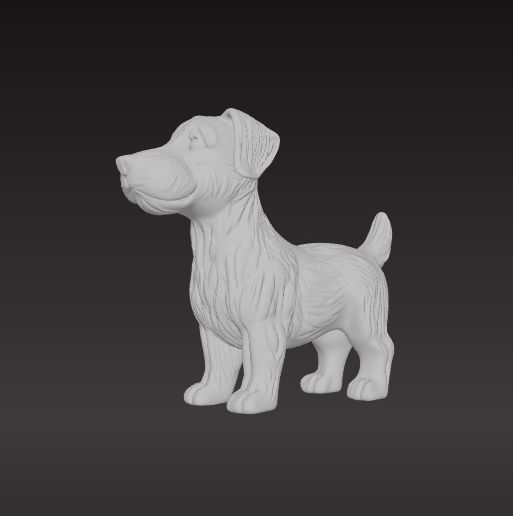 STL file Toy dog 🐕 ・3D print design to download・Cults