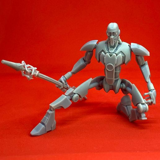 🤖 IG-100 Magnaguard 6 inch Articulated Figure STL 3D print model・ STL ...