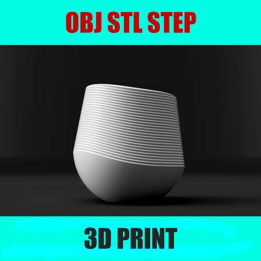 🥥 Coconut Shell Pot 3D Model | Tropical Planter | STL File for 3D ...