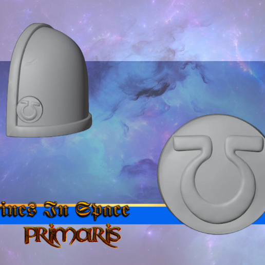 🧷 Ultramarine Armor Pin・Free STL File for 3D printing・Cults