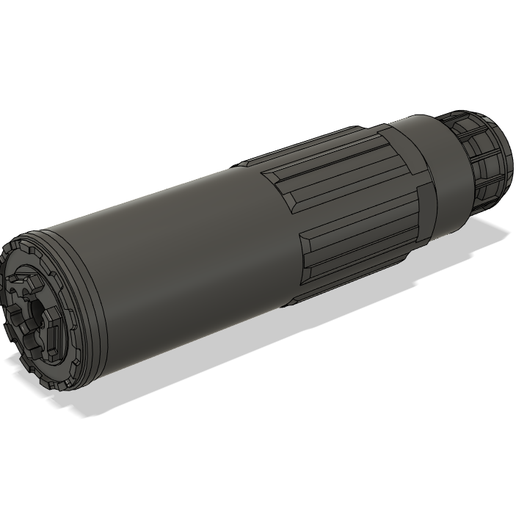 🔫 CGS SCI SIX type suppressor・ STL File for 3D printing・Cults