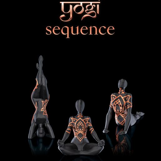 3D file Yogi Sequence 🇮🇳 ・3D printable model to download・Cults