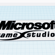 STL file Microsoft Game Studios Logo (2000–2011) 🚩 ・3D print design to ...