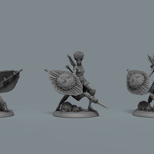 🕷️ Spider Queen Lair - Hero -Sun Order Hunter・ 3D File for 3D printing ...