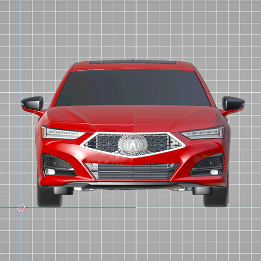 🚗 Acura TLX・ 3D File for 3D printing・Cults