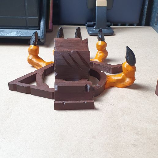 📞 kurama claw stands・Free STL File for 3D printing・Cults