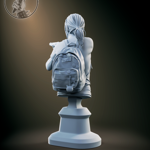 STL file Bust of Ellie 👤 ・3D print design to download・Cults