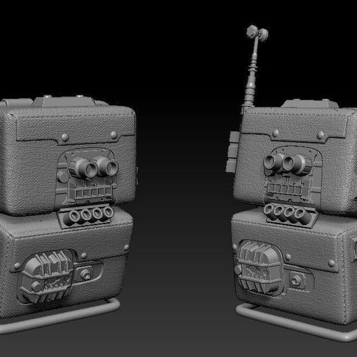 🎒 HOTH Trooper Backpack One12 Scale and Full Size Props 3D Files 3D ...