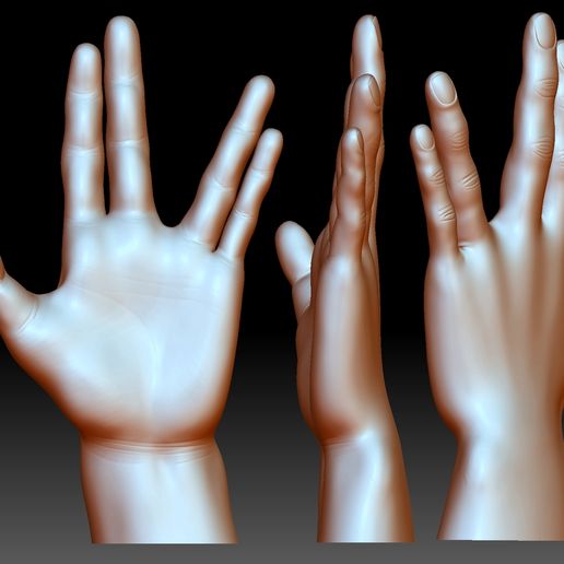 🖖 Vulcan salute Star Trek gesture 3D printable・ 3D File for ・Cults