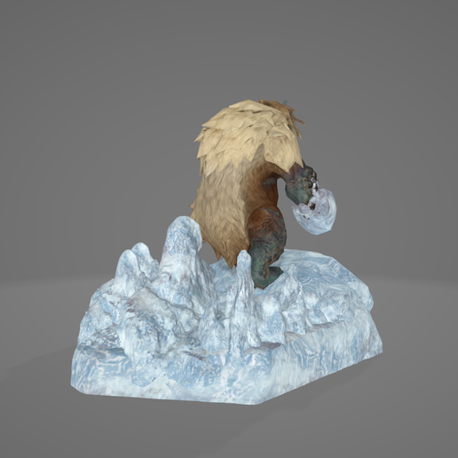 👹 MONSTER HUNTER GOSS HARAG FIGURE・ STL File for 3D printing・Cults