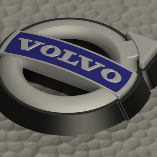 📛 Volvo badge・ STL File for 3D printing・Cults