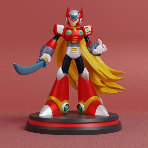 megaman zero figure