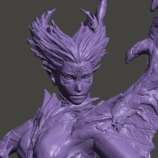 😈 TEKKEN 8 - DEVIL REINA - SECRET ENDING Ultra Detailed STL Mesh for 3D printing・ STL File for ...