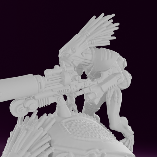 🛰 Space Chicken Rider・ STL File for 3D printing・Cults
