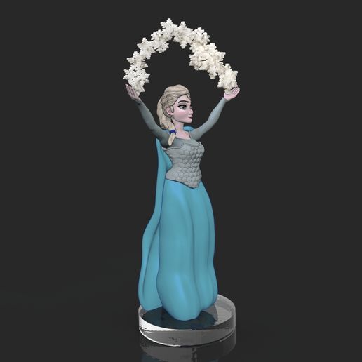 🧊 Elsa・ STL File for 3D printing・Cults