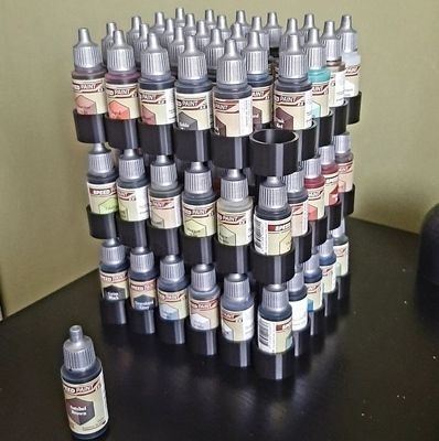 🍾 Bottle paint organizer stackable rack armypaint warpaint fanatic ...