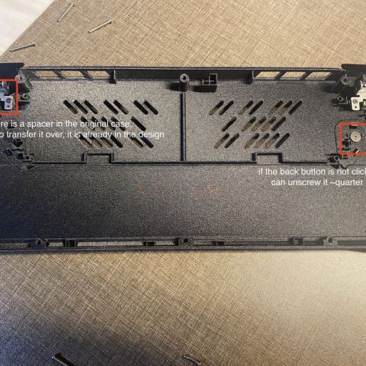 steam controller backplate 3d print