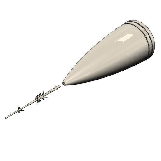 ️ Su-15TM Radar cone 1/48 scale・ 3D File for 3D printing・Cults