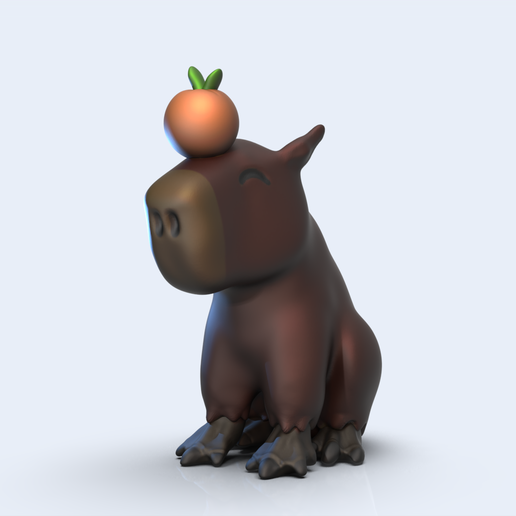 👾 CAPYBARA-FUNKO・ STL File for 3D printing・Cults