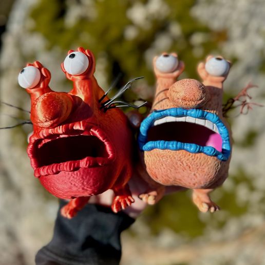 👹 Aaahh Real Monsters Krumm・Free STL File for 3D printing・Cults