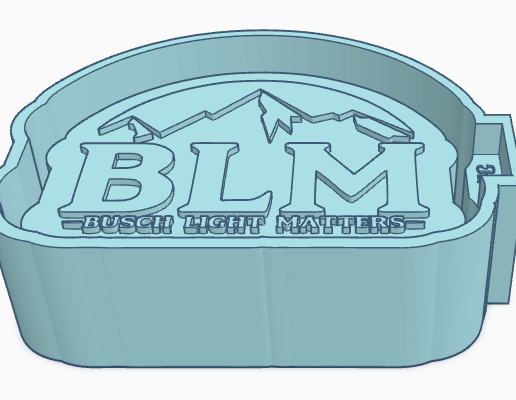 STL file BLM- Busch Lite Matters 🪔 ・Model to download and 3D print・Cults