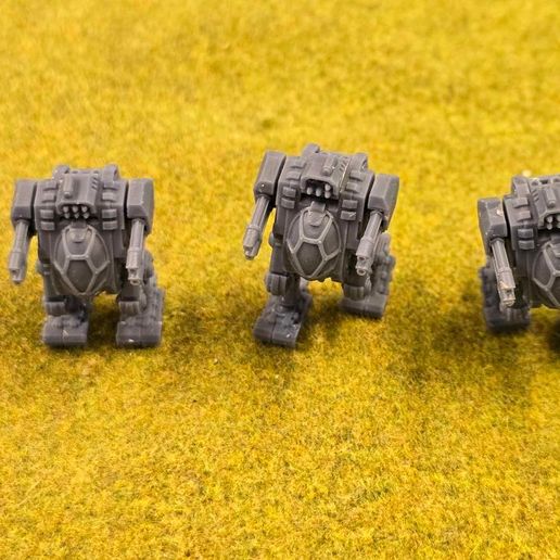 🐺 Outpost Estarn: Wolf Mk1 Mech unit・ 3D File for 3D printing・Cults