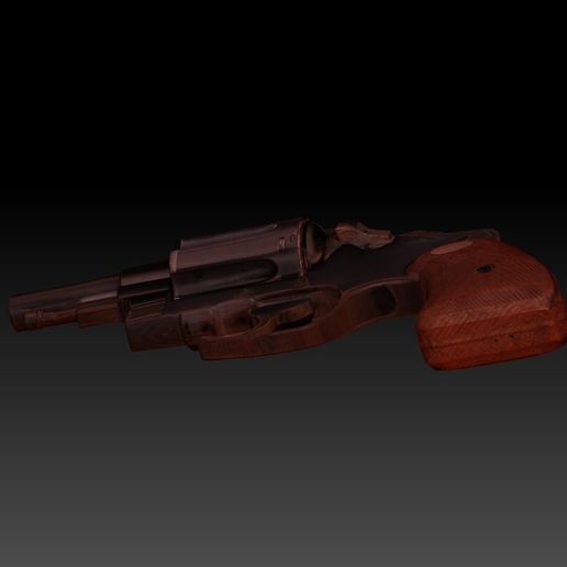 📁 Colt Fitz Special Revolver 3D Model – Highly Detailed Digital STL ...